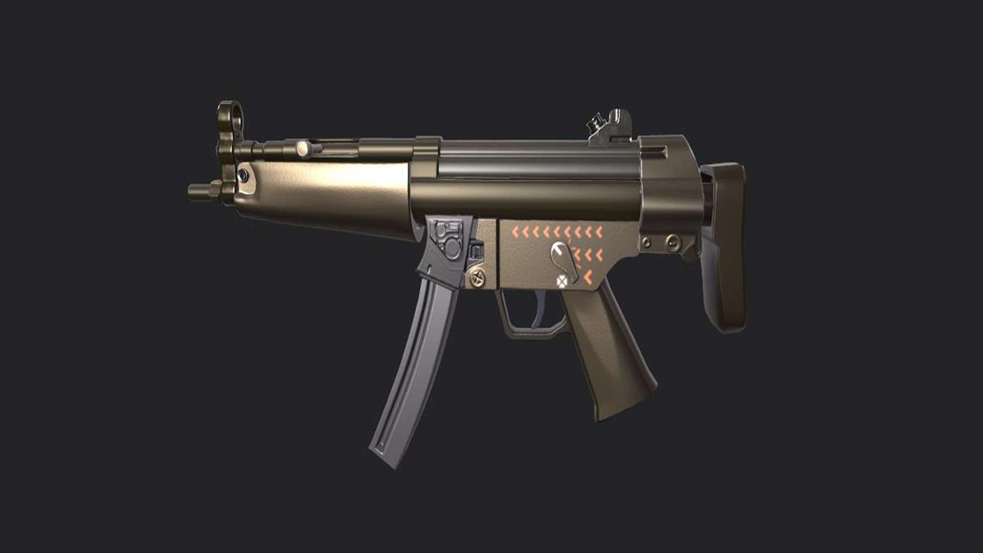 Heckler And Koch MP5 - Asset Weapon 3D Model - TurboSquid 2010695
