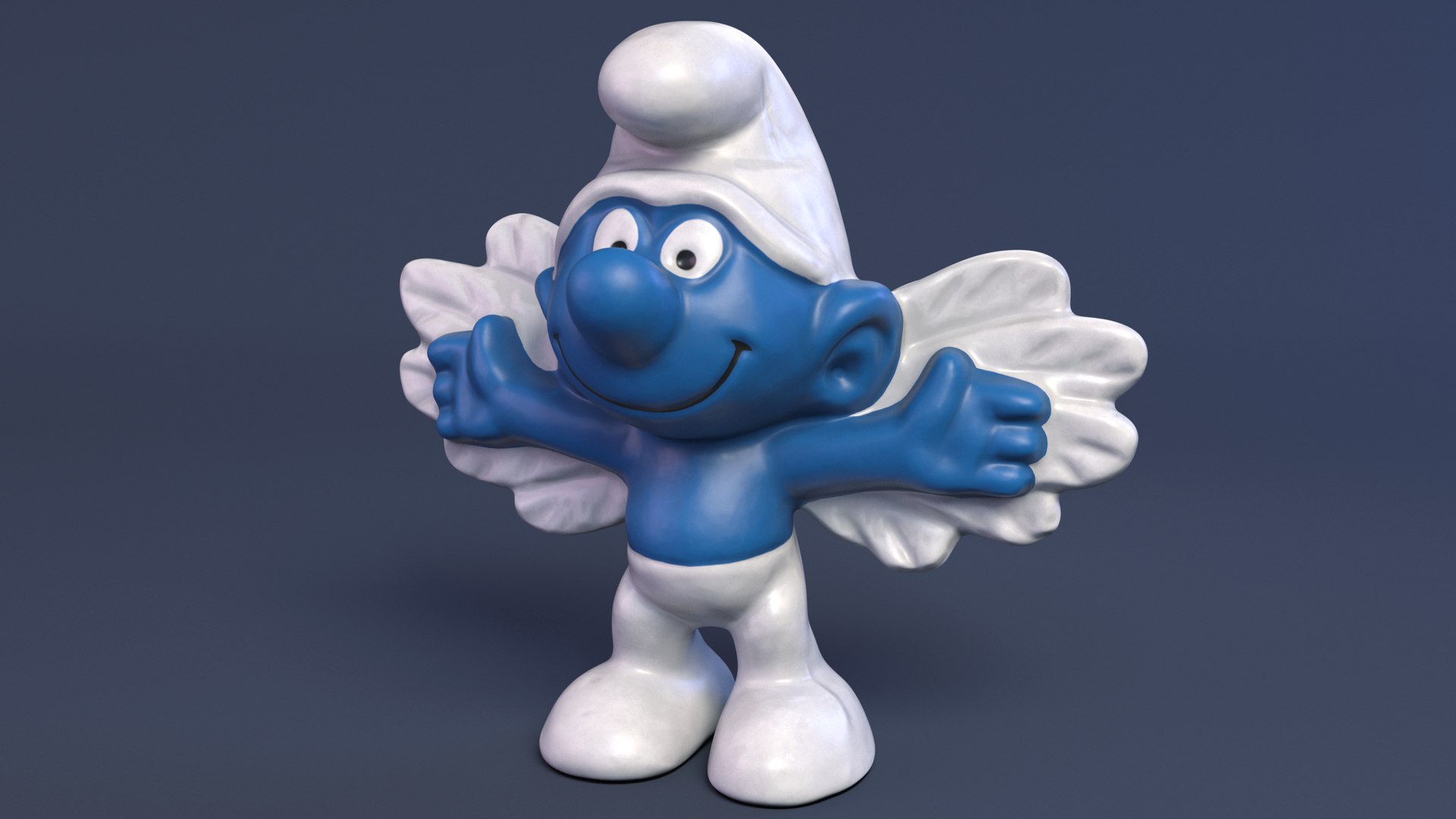 3D Model Smurf Flying - TurboSquid 2384499