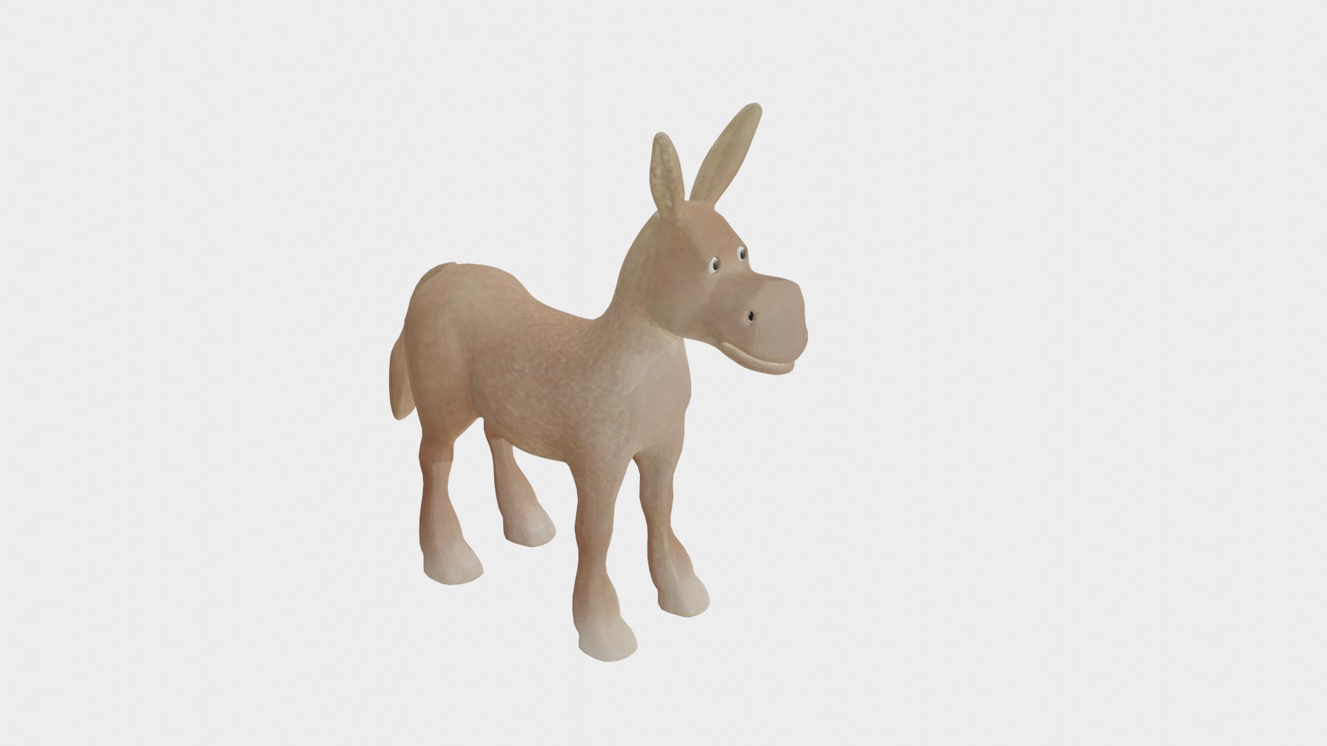Donkey 3D Model - TurboSquid 1782585