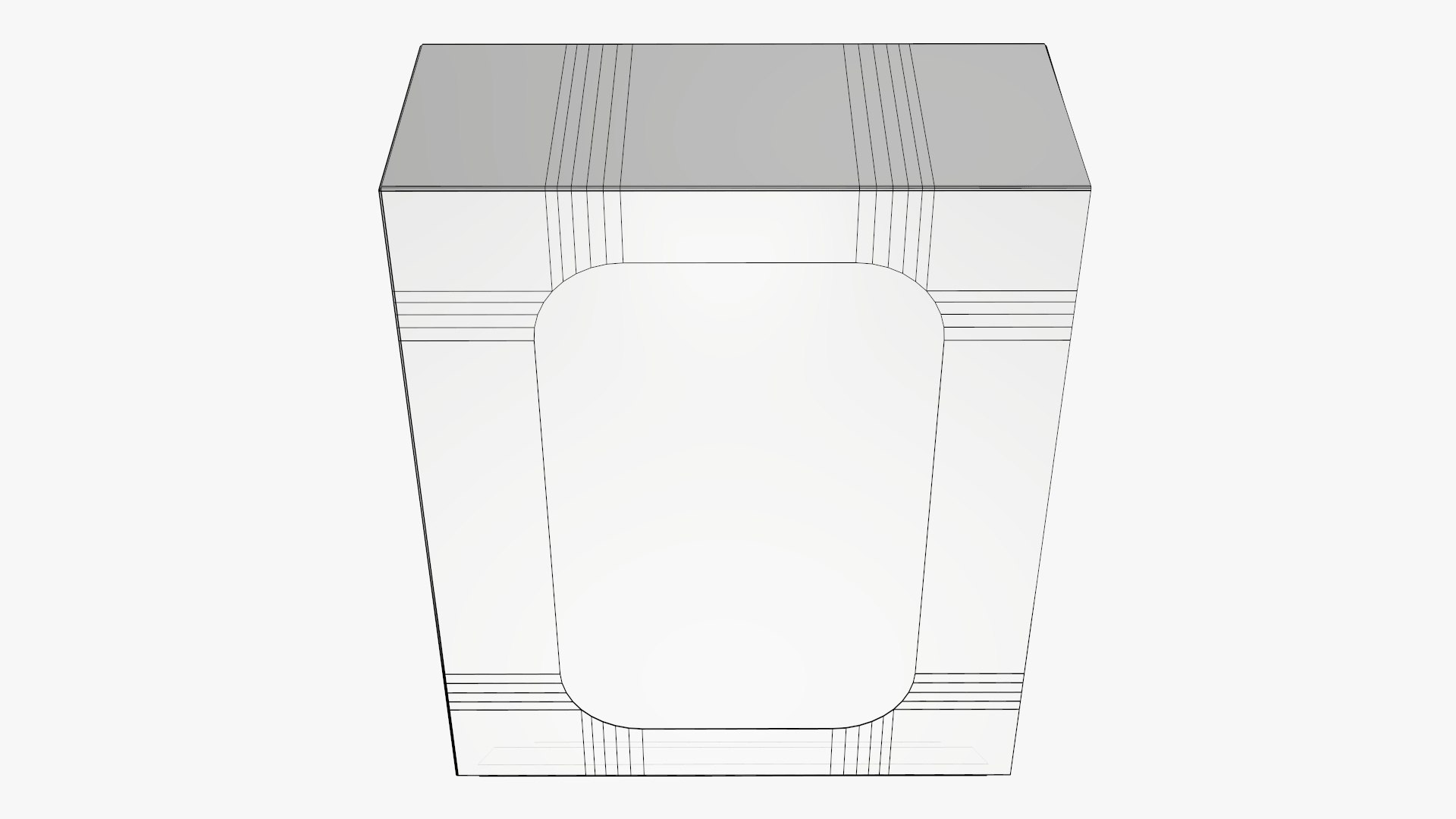 Cardboard box window model - TurboSquid 1593046