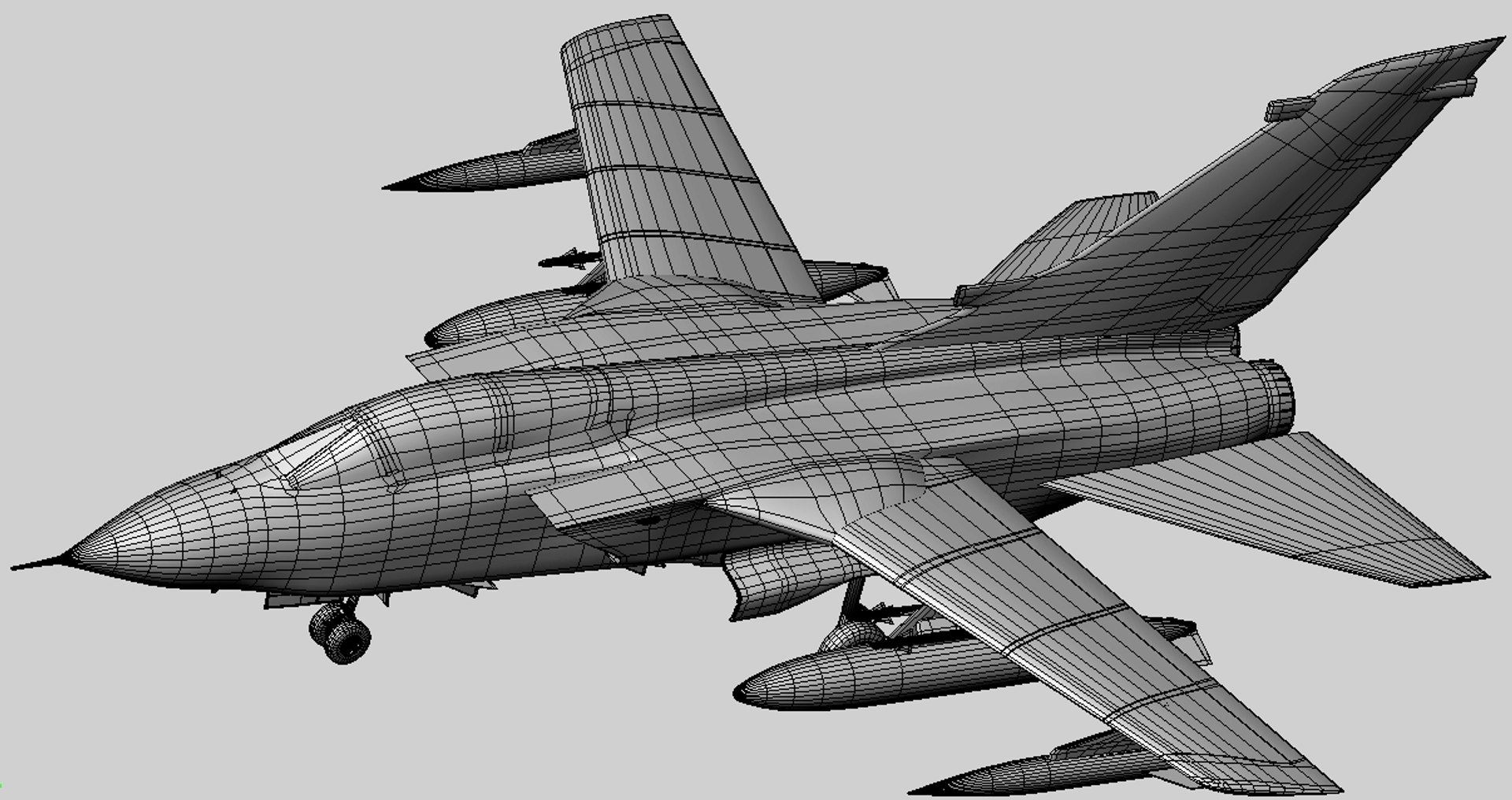 3d model panavia tornado