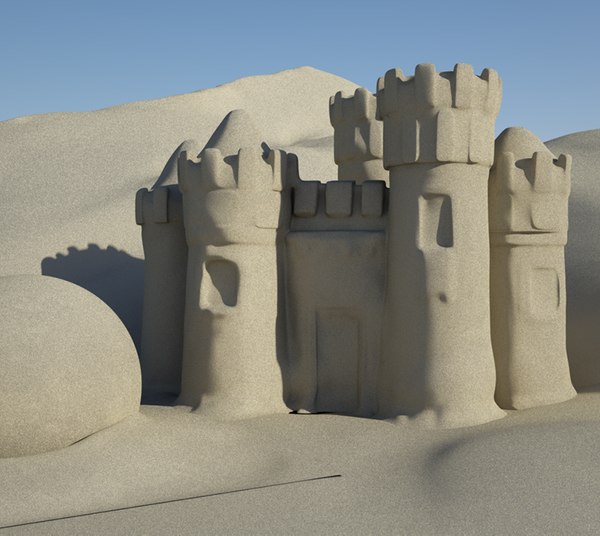 Sandcastle 3D Models for Download | TurboSquid