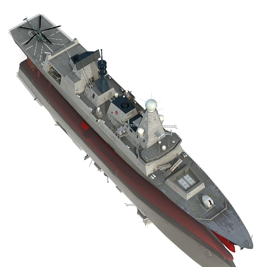 3d Hms Defender D36 Type 45
