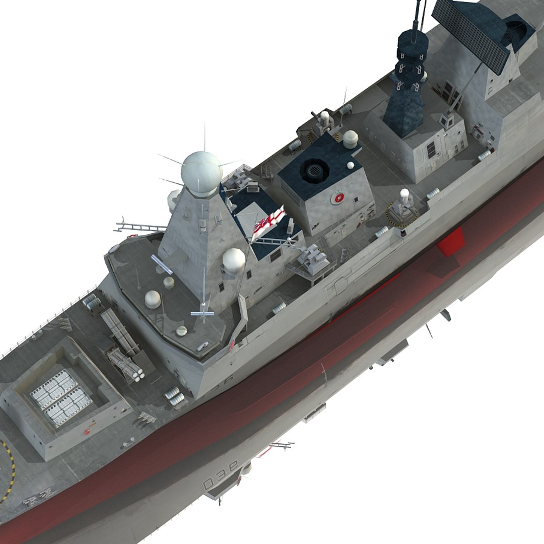 3d Hms Defender D36 Type 45