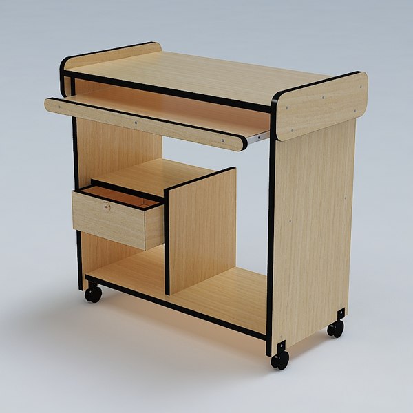 computer table 3d model