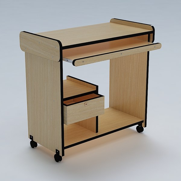 computer table 3d model