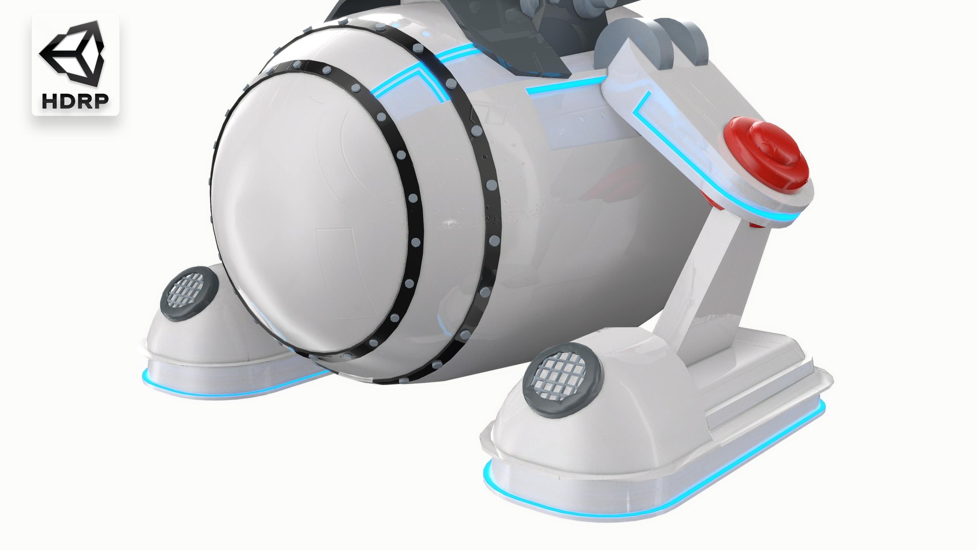 Unity-compatible Service Robot Unity Hdrp 3D Model - TurboSquid 2211503