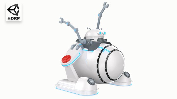 Unity 호환 서비스 로봇 Unity HDRP 3D 모델 - TurboSquid 2211503