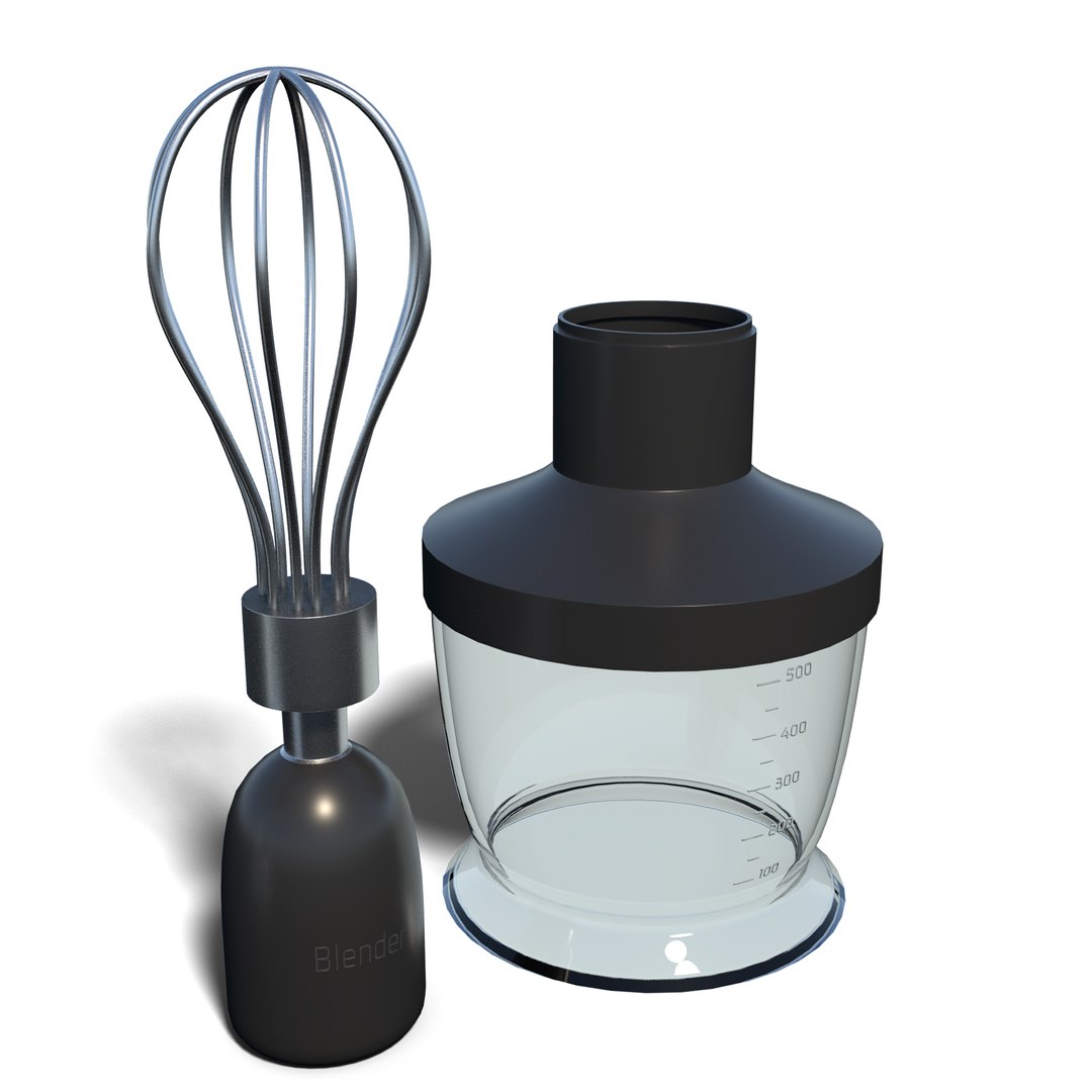 3D Hand Blender Set Model - TurboSquid 2089050