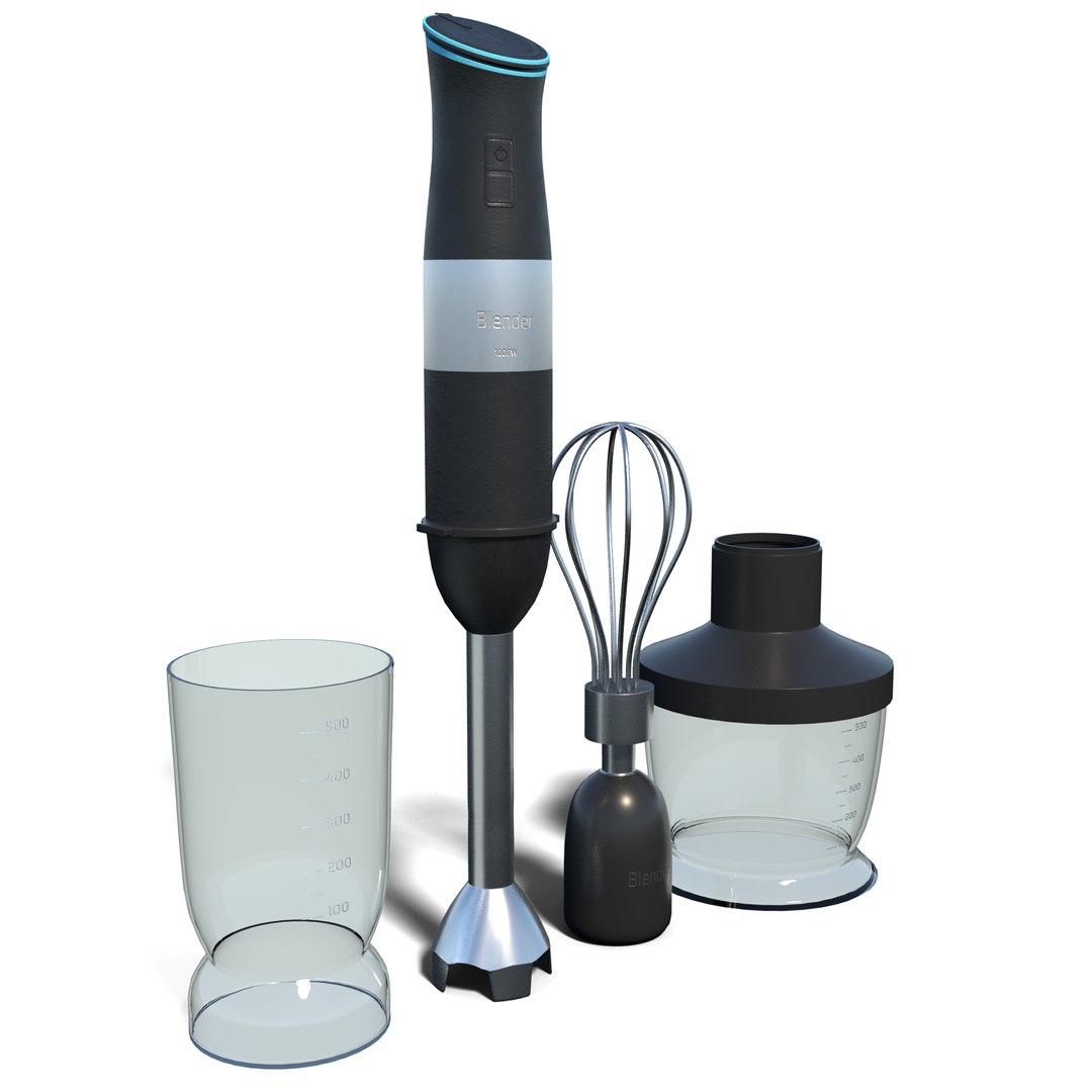 3D Hand Blender Set Model - TurboSquid 2089050