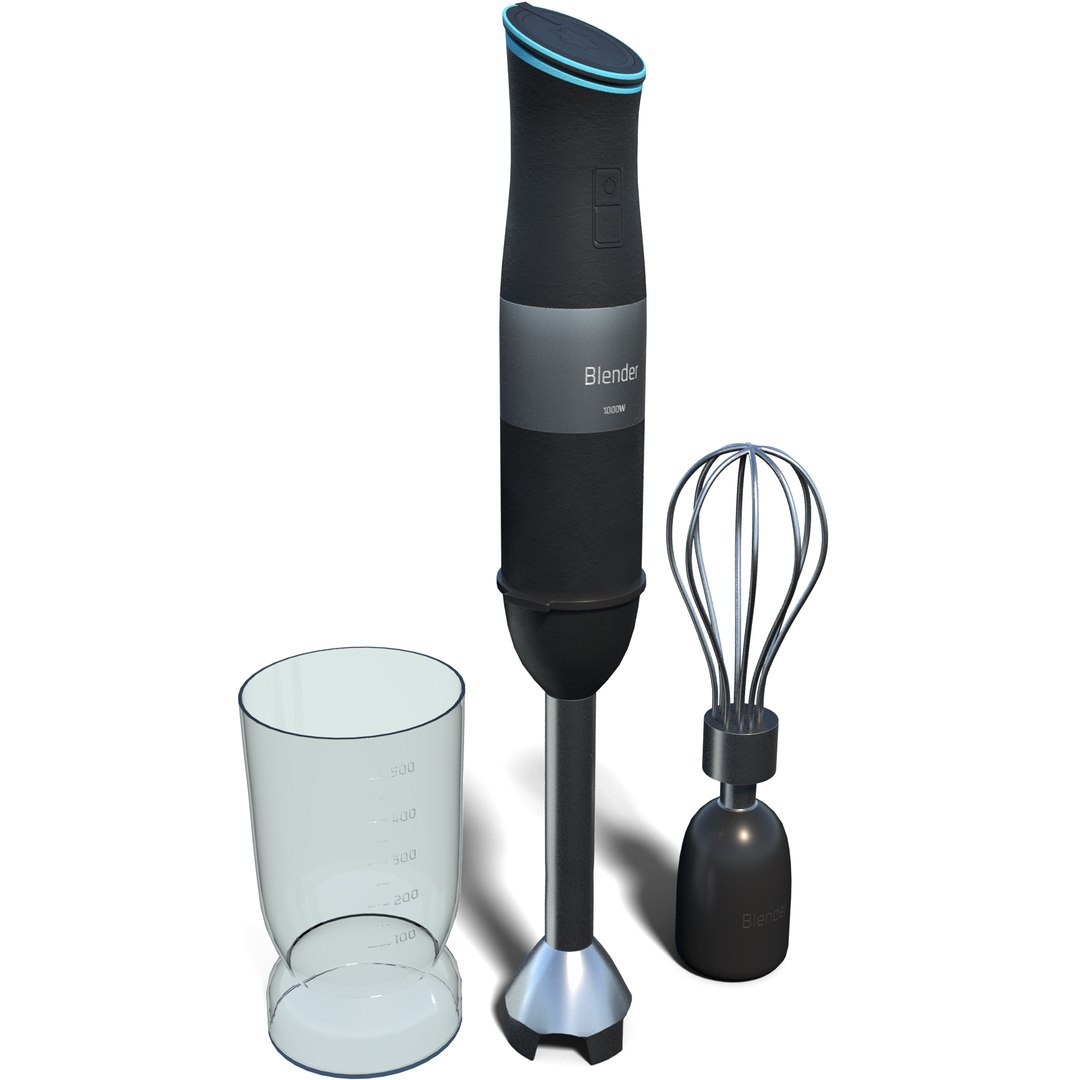 3D Hand Blender Set Model - TurboSquid 2089050