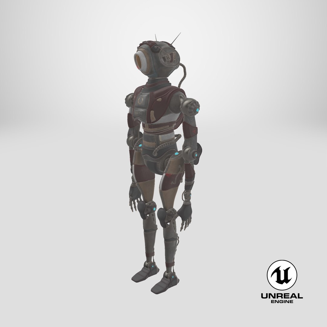 Robot 3D Model - TurboSquid 2080243