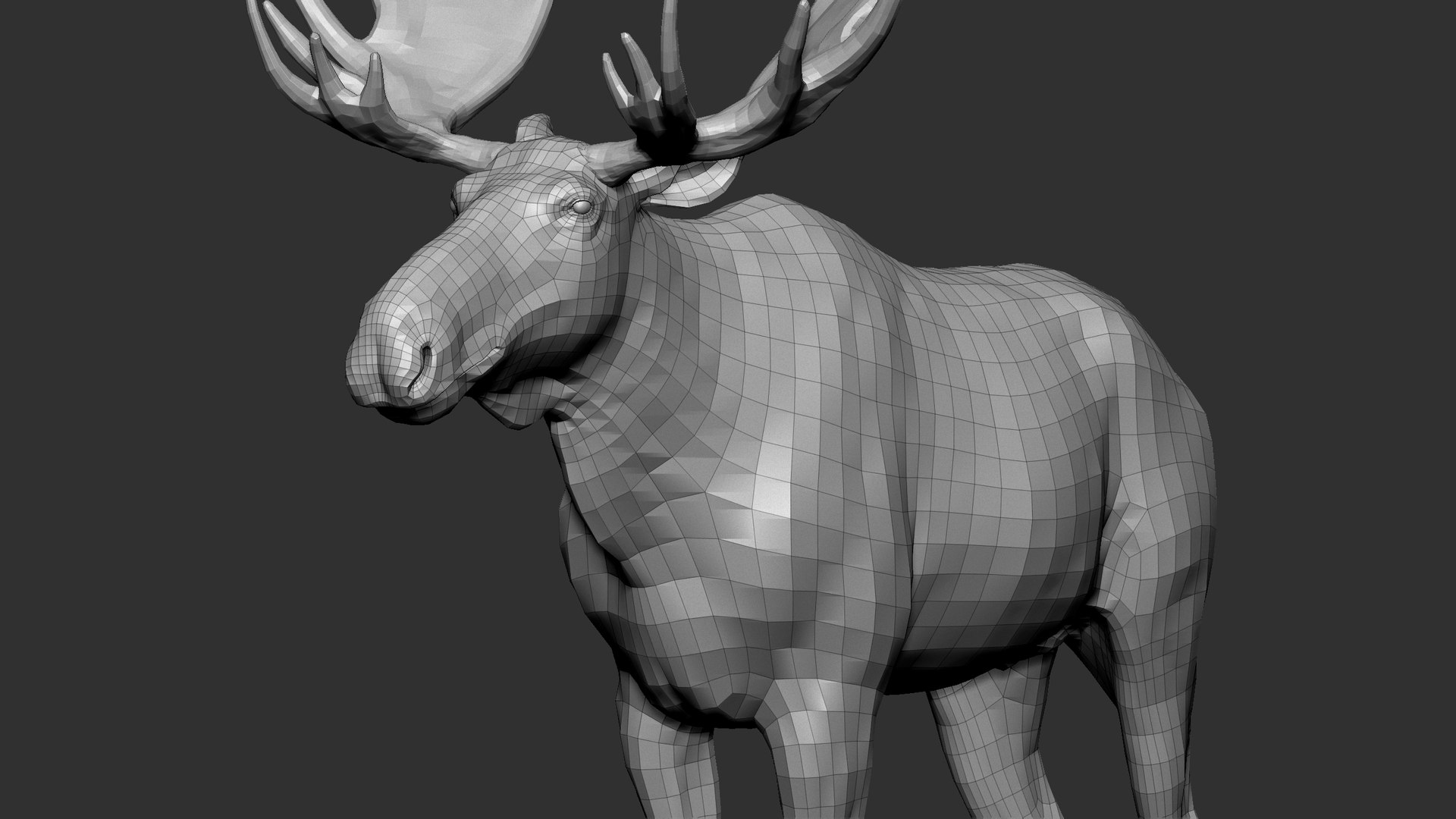 Moose 3D Model - TurboSquid 1728781