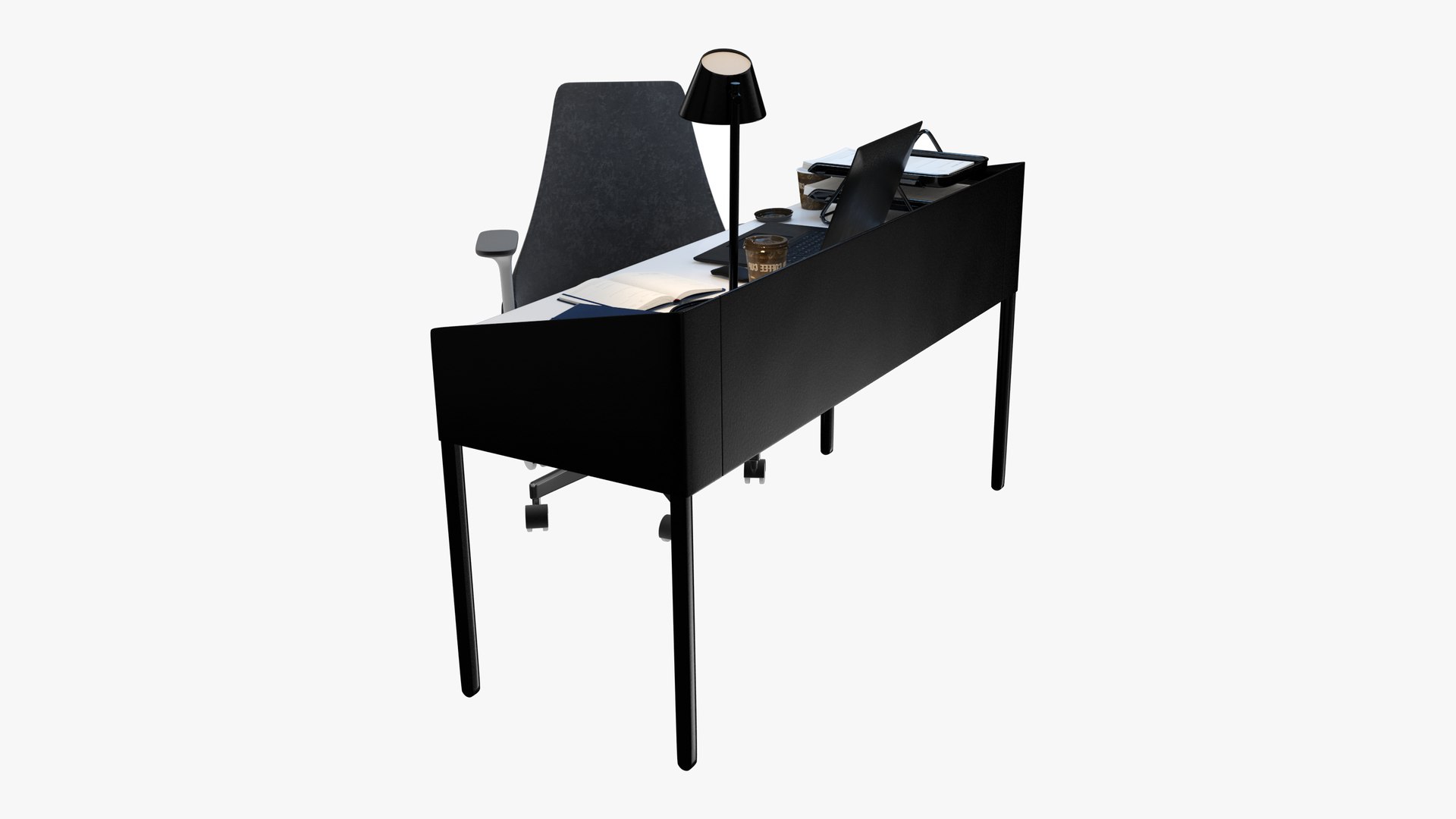 3D OE1 Communal Table - TurboSquid 2114621