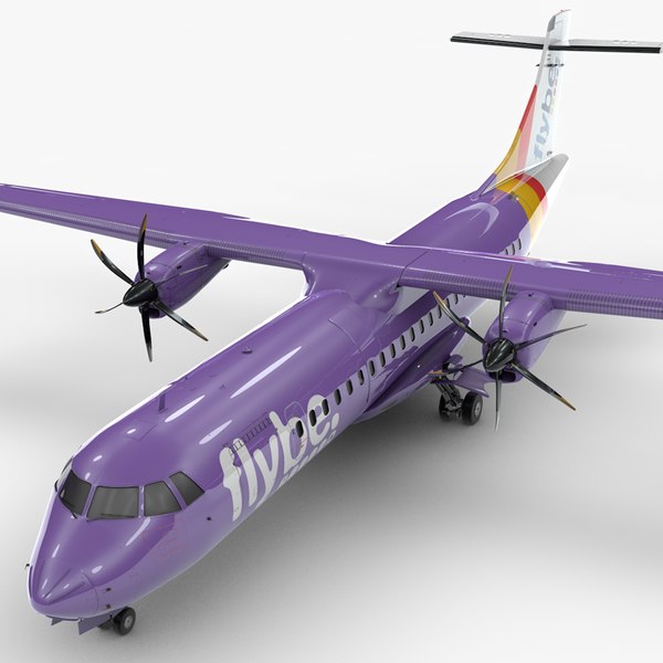 3D ATR 72 FLYBE L1876 - TurboSquid 1984354