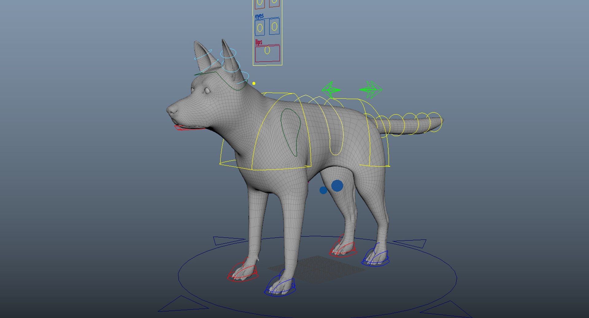 German Shepherd Rig Fur 3D - TurboSquid 1154698