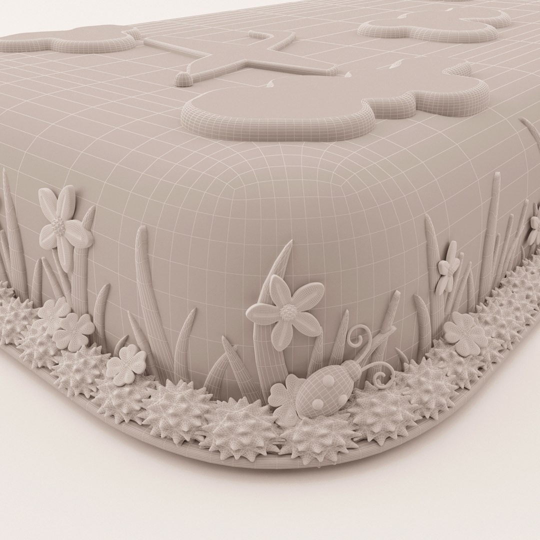 3d Model Birthday Cake