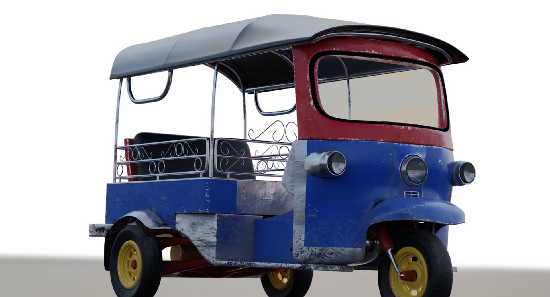 3D Tuk-tuk Model - TurboSquid 1180533