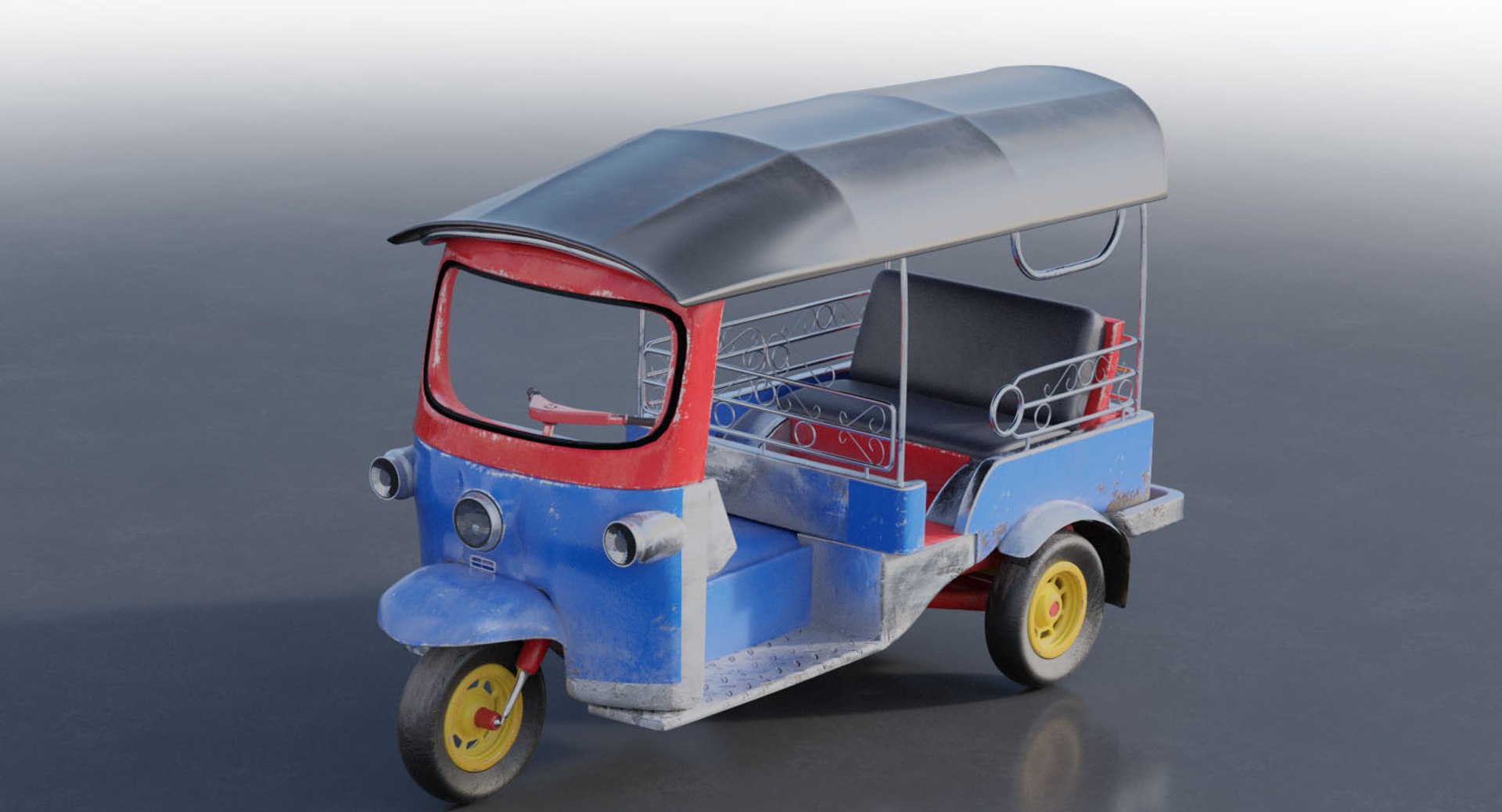 3D Tuk-tuk Model - TurboSquid 1180533