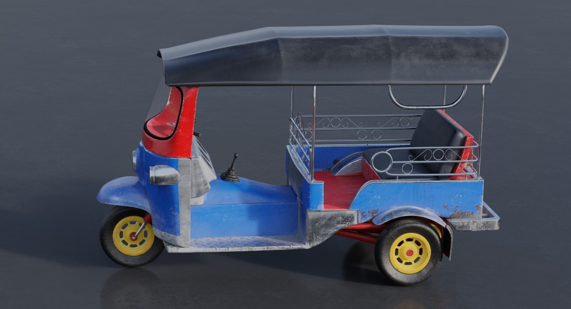 3D Tuk-tuk Model - TurboSquid 1180533