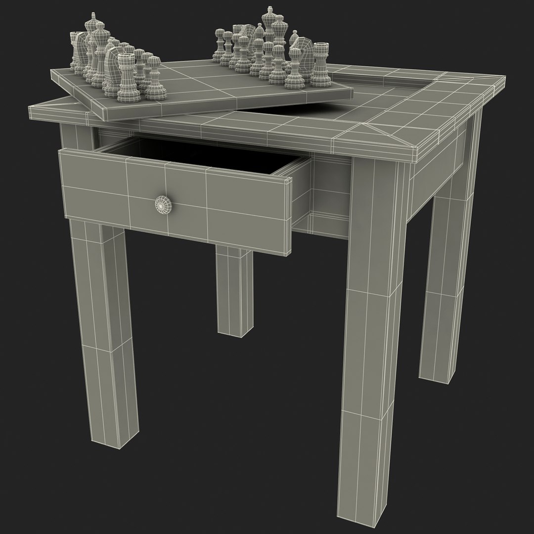 chess backgammon table max