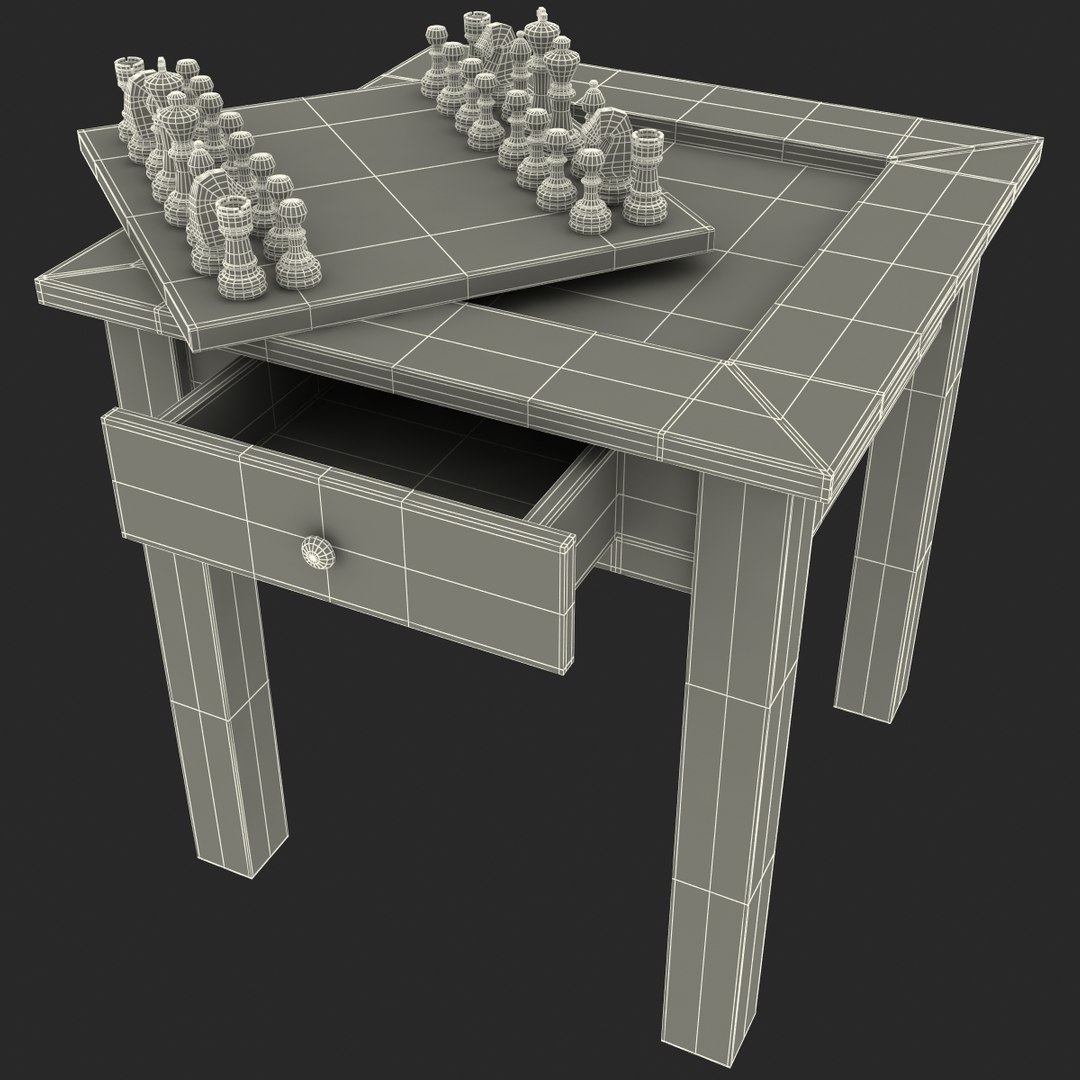 chess backgammon table max