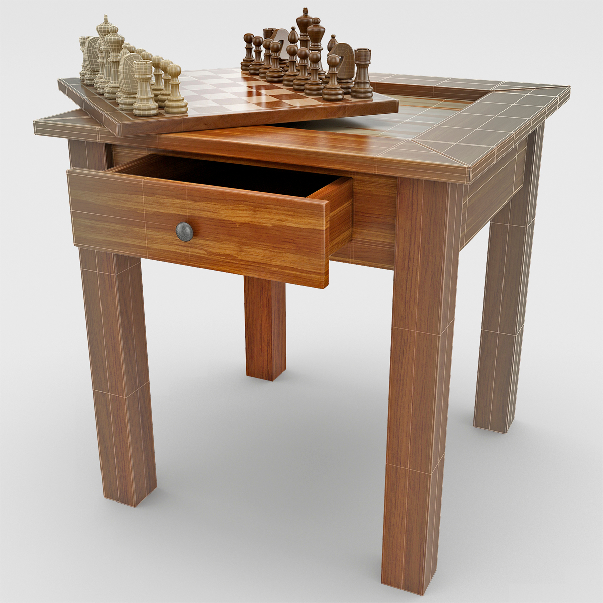 chess backgammon table max