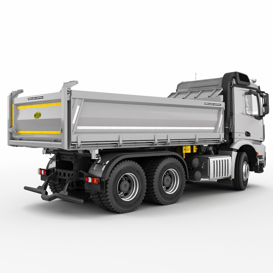 Arocs 6x4 Tipper 3d Model