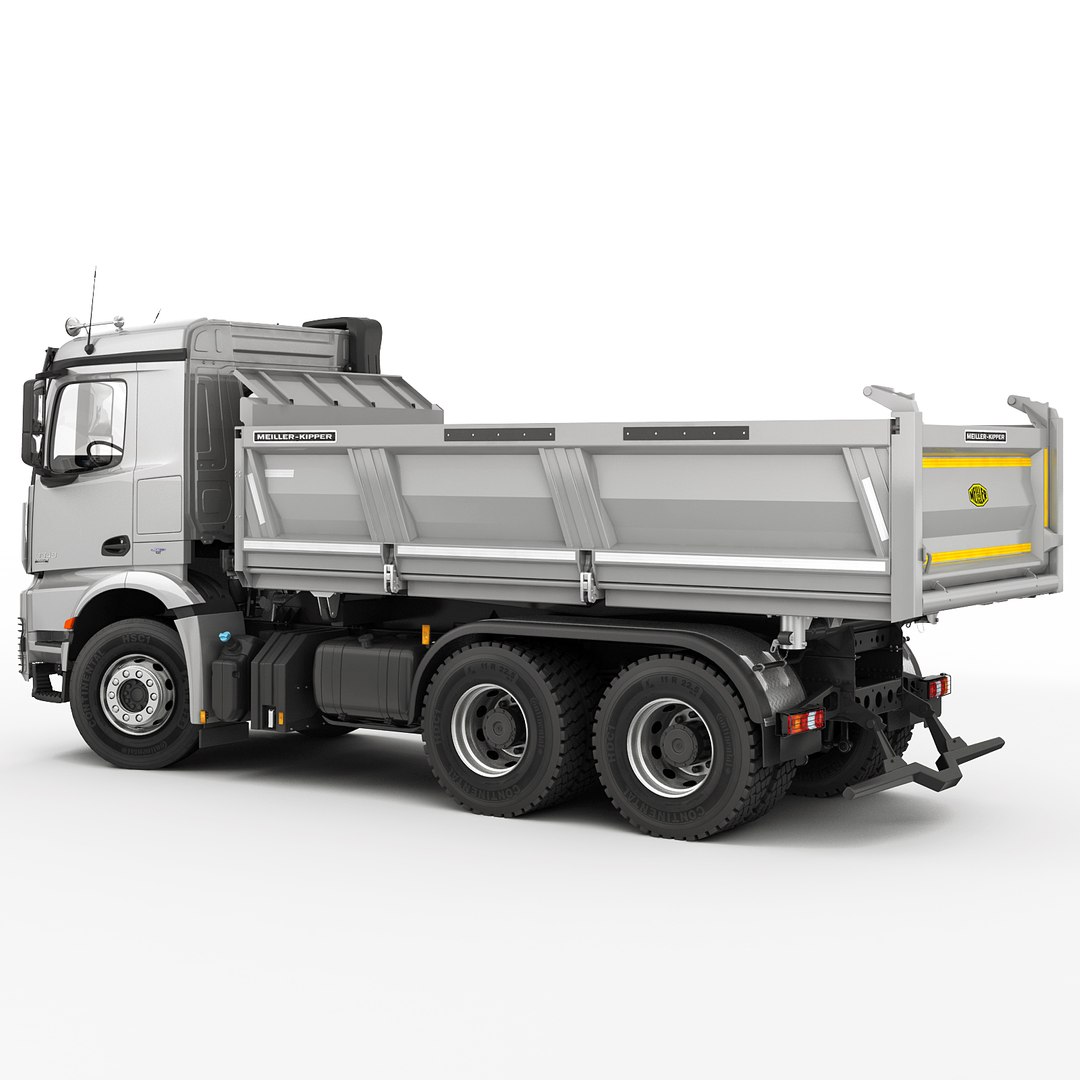 Arocs 6x4 Tipper 3d Model