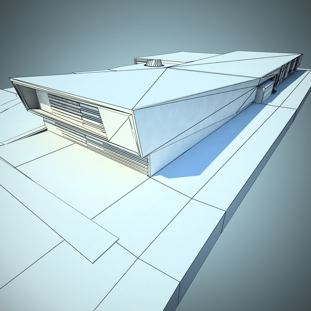 Sports Arena Complex Centre 3d 3ds