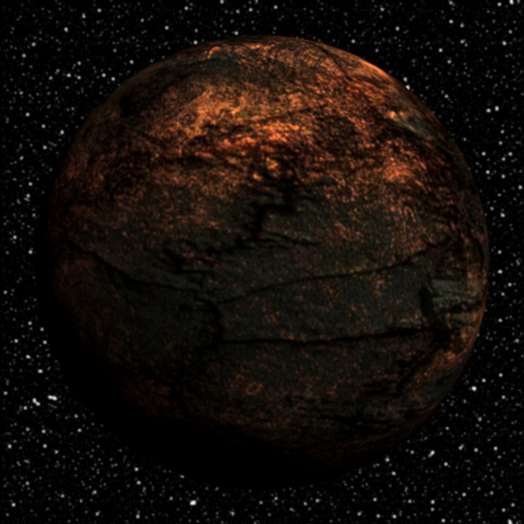 10 Forming Planets 3d Model