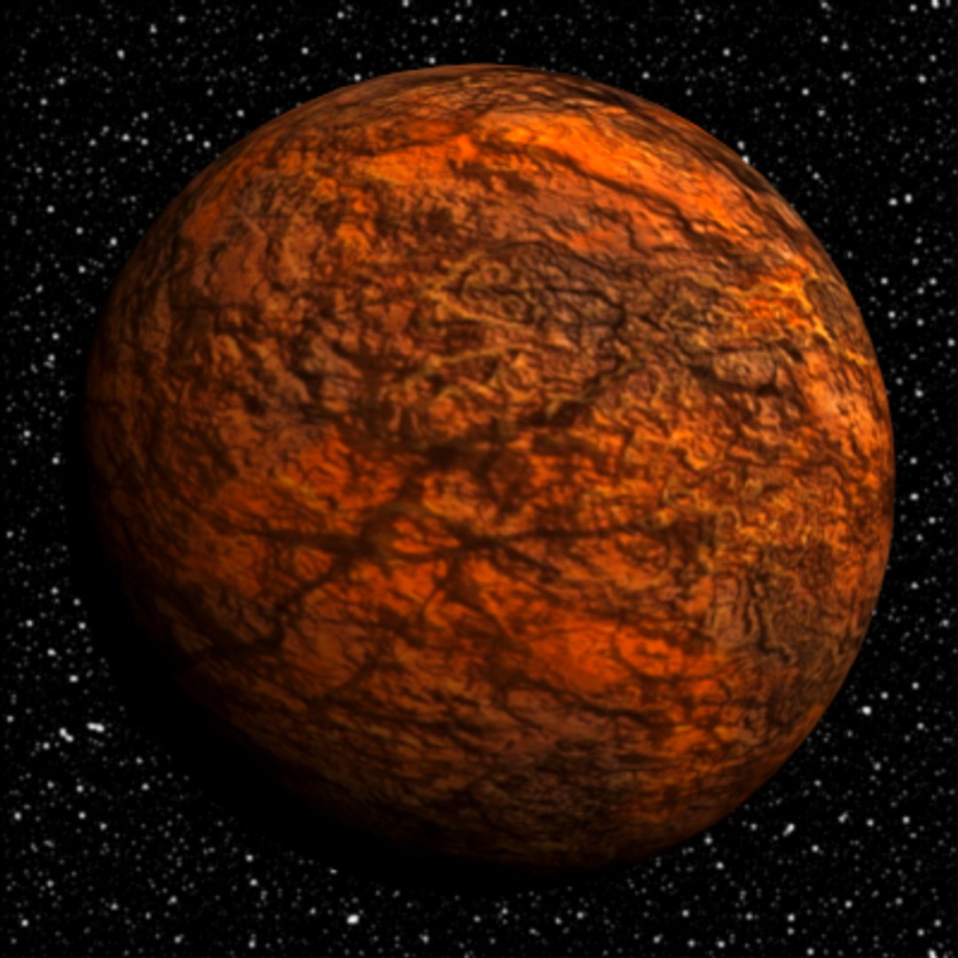 10 Forming Planets 3d Model