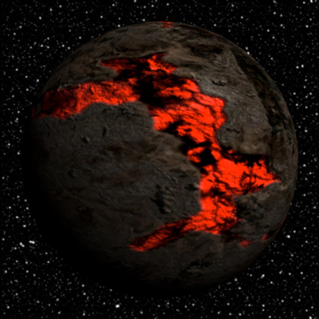 10 Forming Planets 3d Model