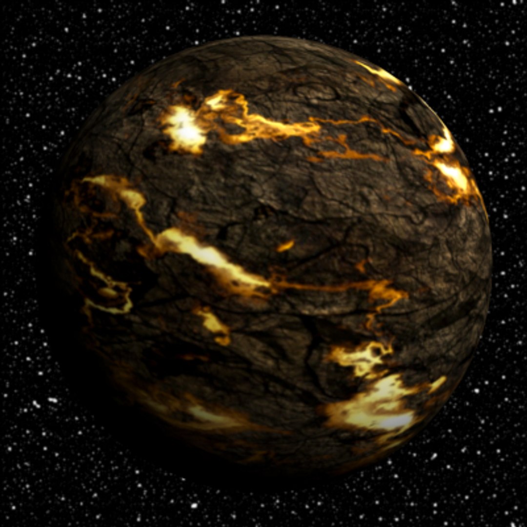 10 Forming Planets 3d Model
