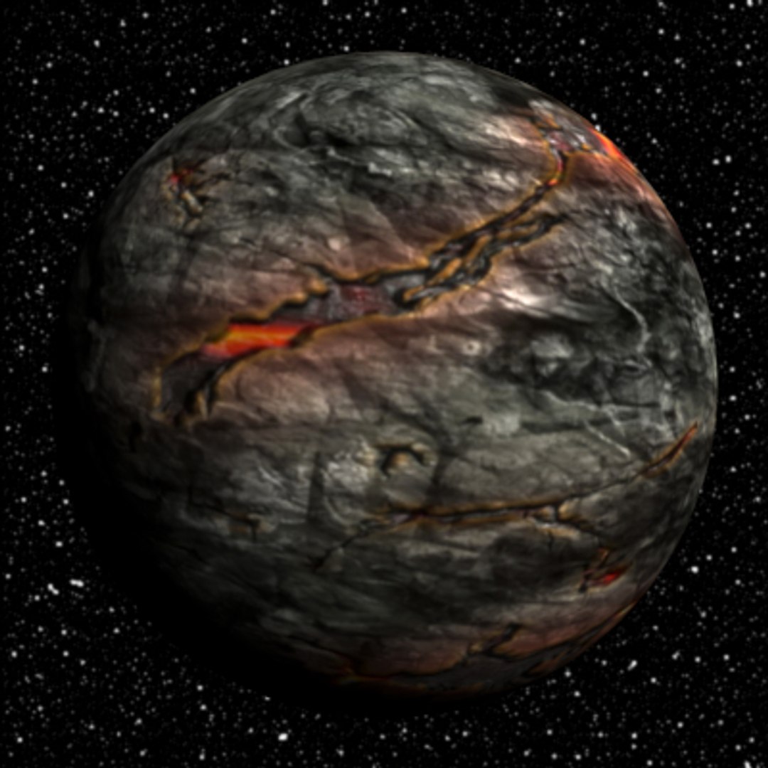 10 Forming Planets 3d Model