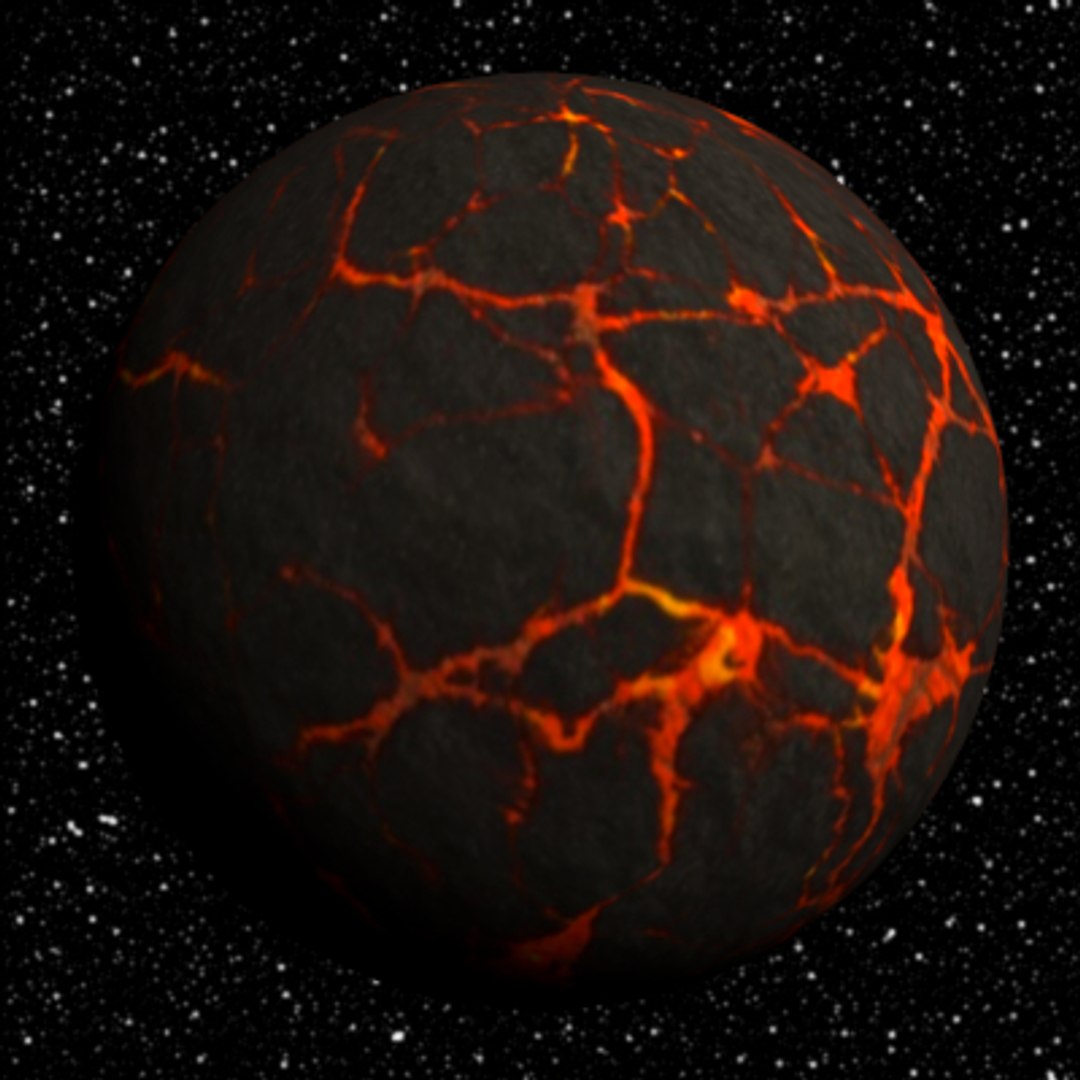 10 Forming Planets 3d Model