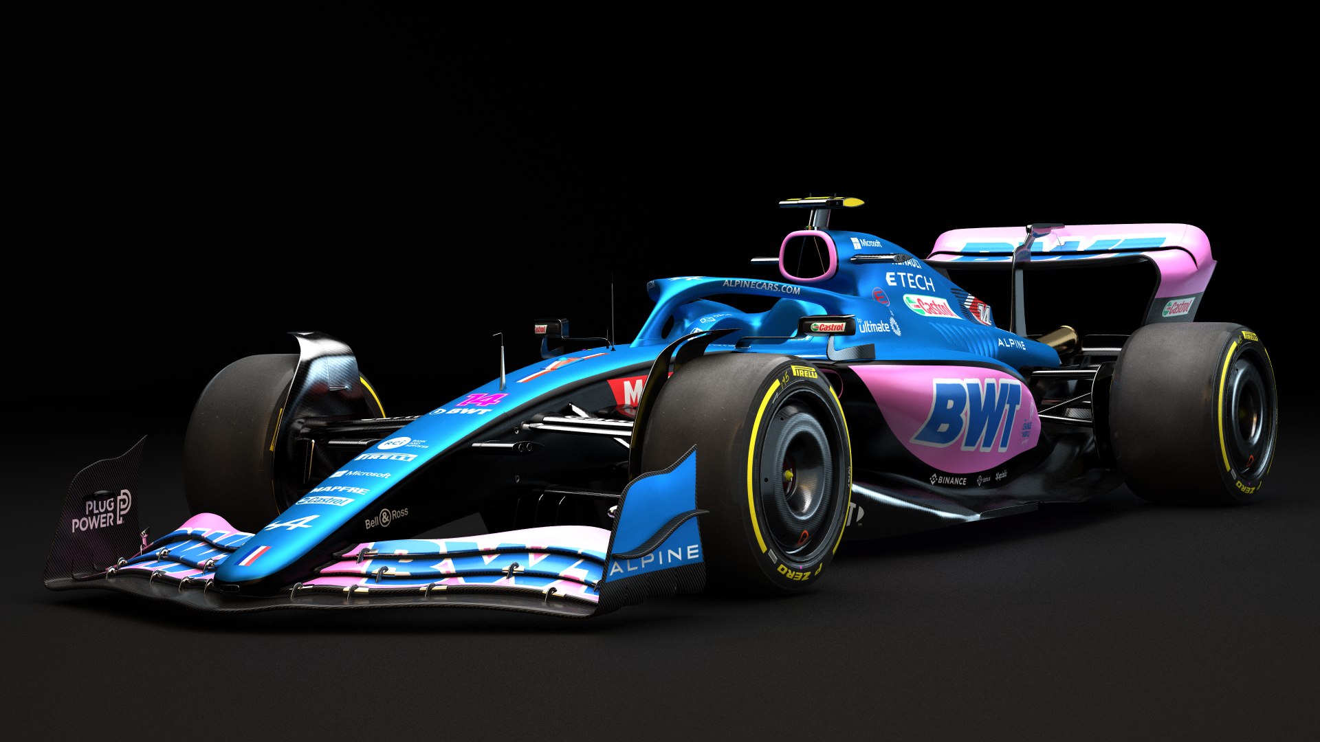 F1 Alpine A522 2022 3D model - TurboSquid 1871649