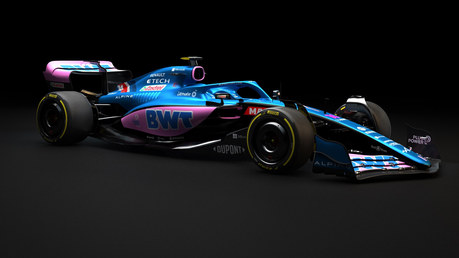 F1 Alpine A522 2022 3D model - TurboSquid 1871649