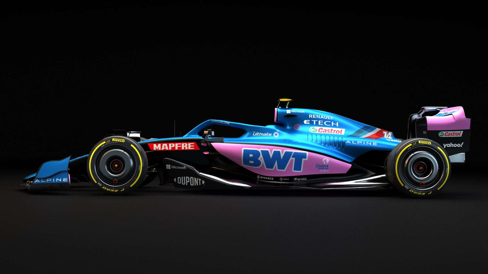 F1 Alpine A522 2022 3D Model - TurboSquid 1871649