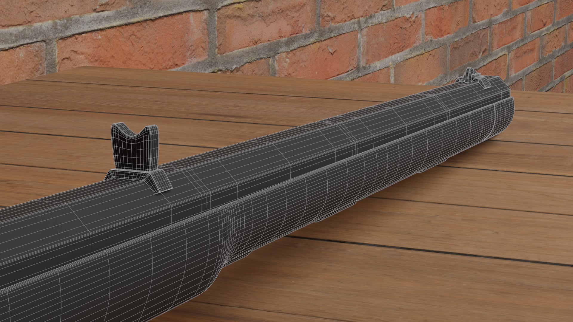 3D Model Flintlock Long Rifle - TurboSquid 2428748