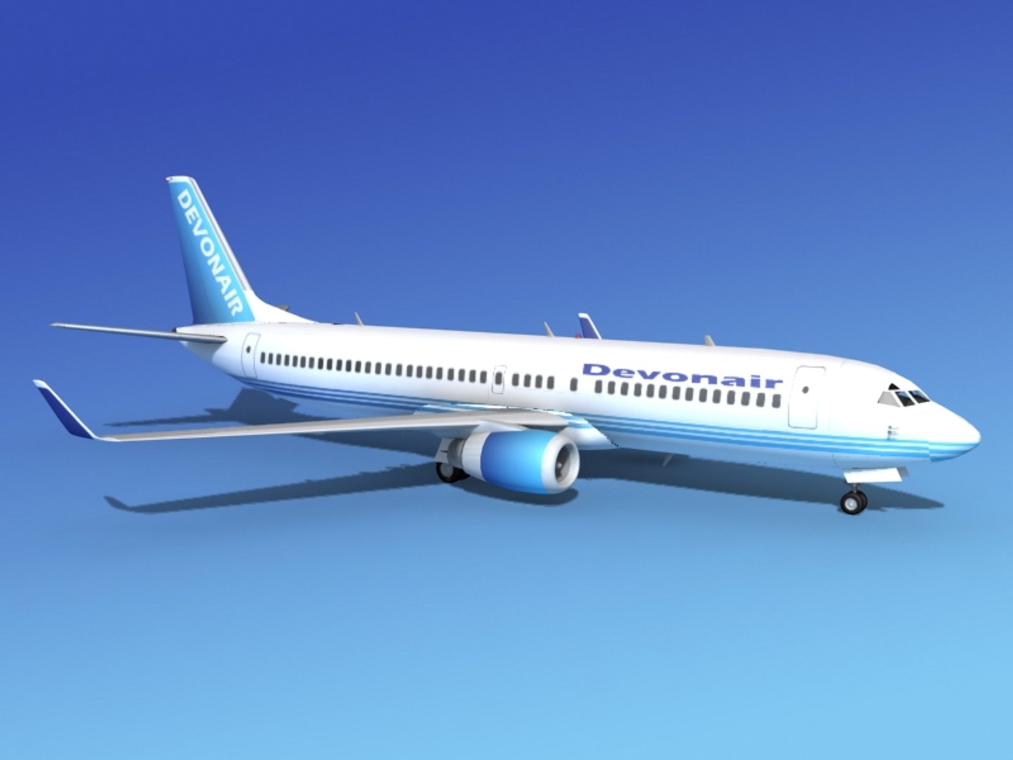 3d Boeing 737-800 737 Model
