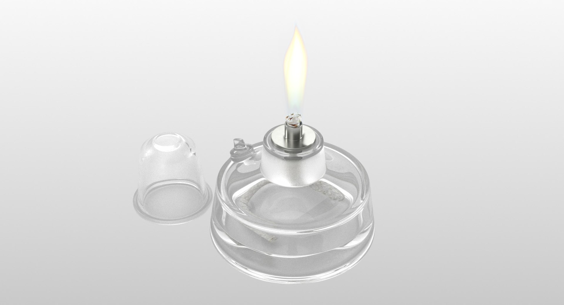 Realistic Medical Alcohol Lamp 3D Model - TurboSquid 1244617