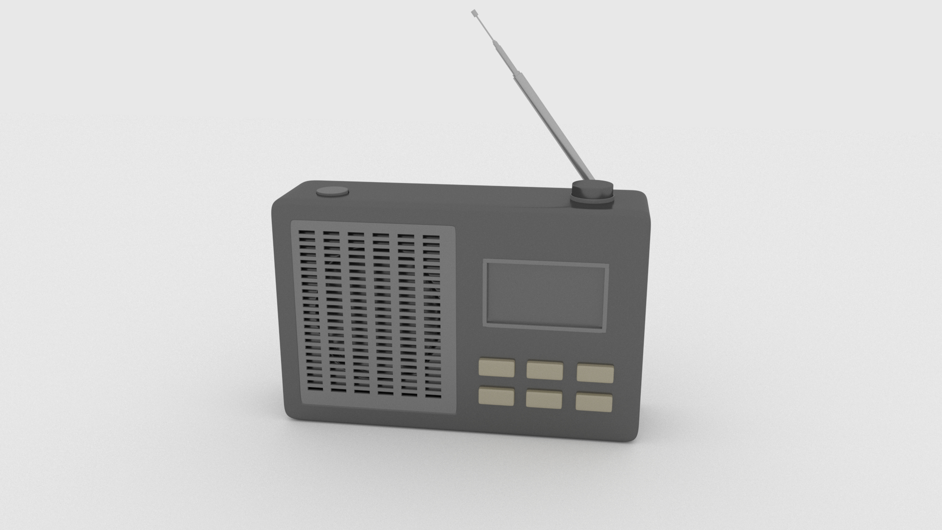 3D Radio Model - TurboSquid 2042479