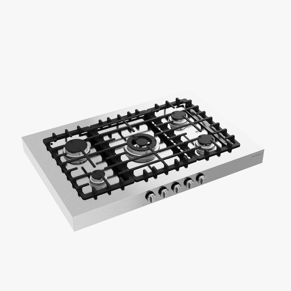 Barazza gas cooktops model - TurboSquid 1235186