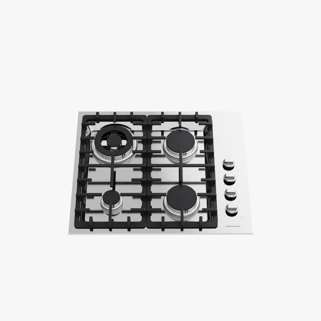 Barazza gas cooktops model - TurboSquid 1235186