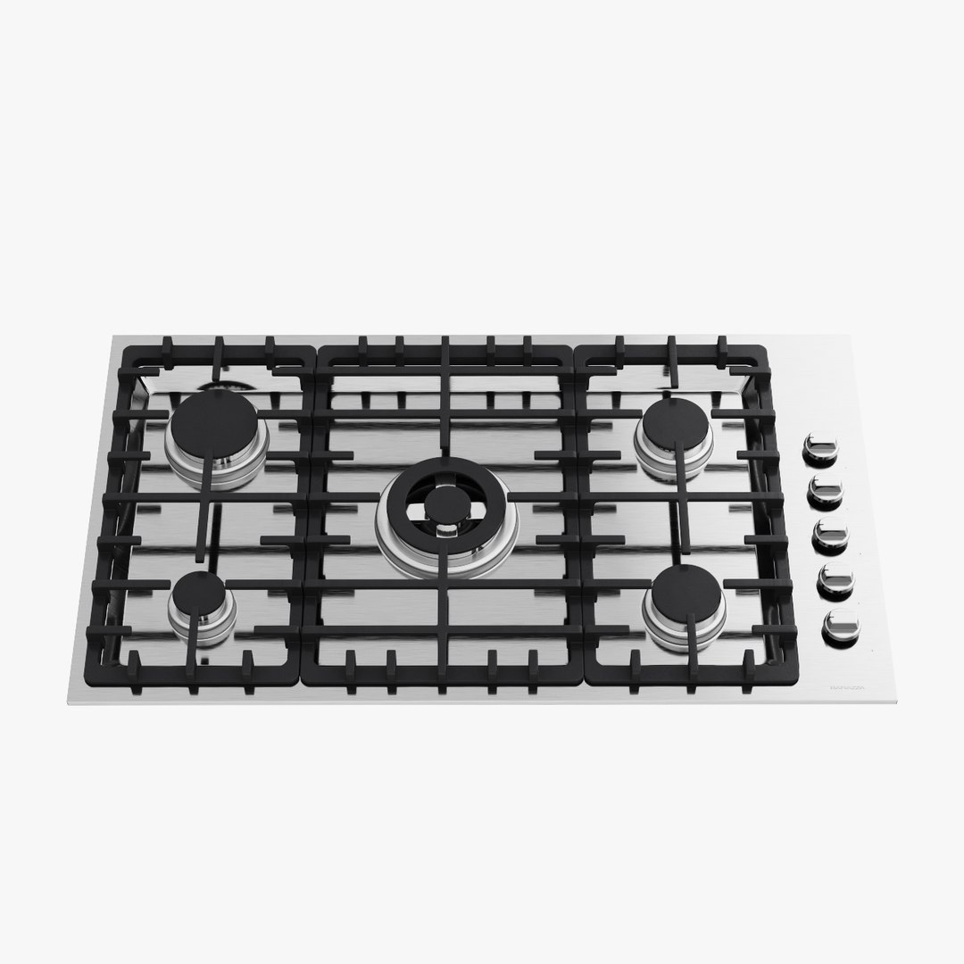 Barazza gas cooktops model - TurboSquid 1235186