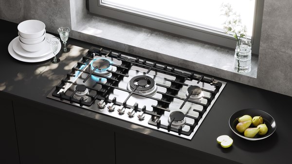 Barazza gas cooktops model - TurboSquid 1235186