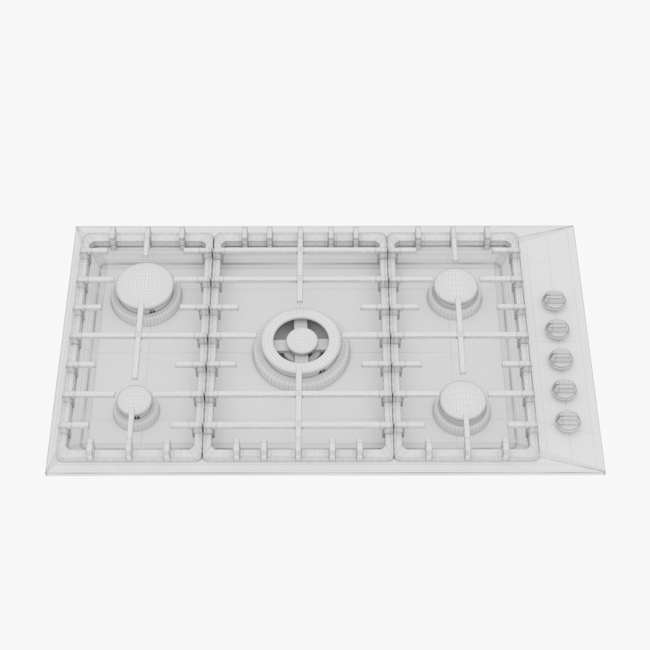 Barazza gas cooktops model - TurboSquid 1235186