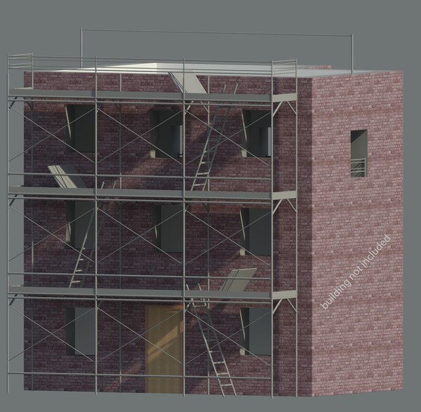 3d scaffolding bim model