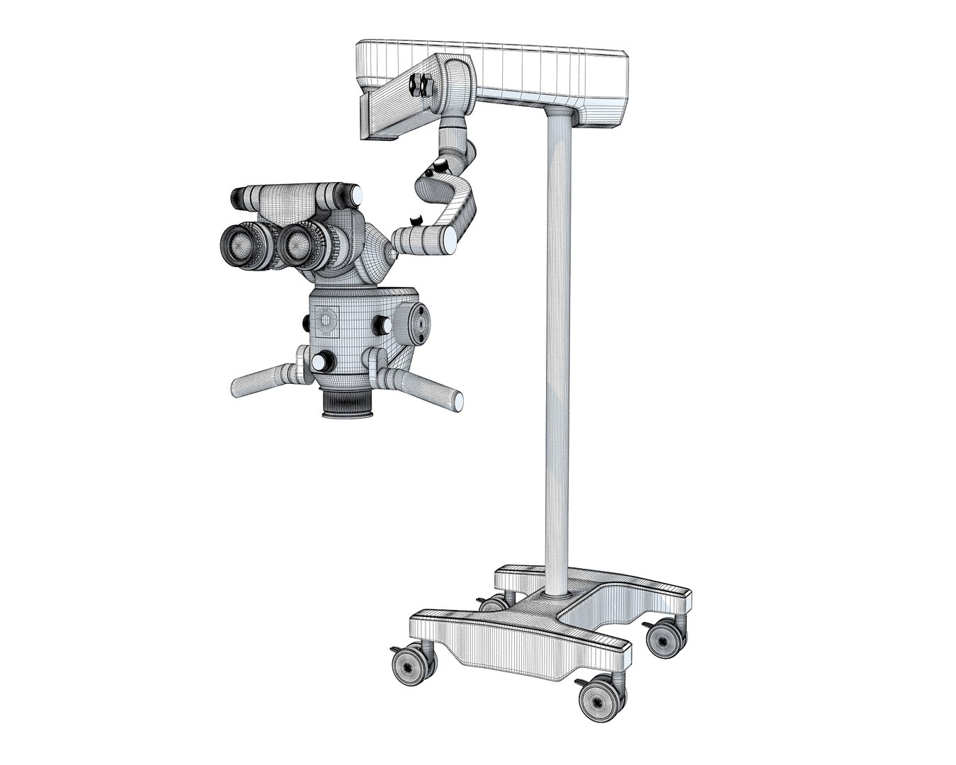 3D Dental Microscope - TurboSquid 1850211